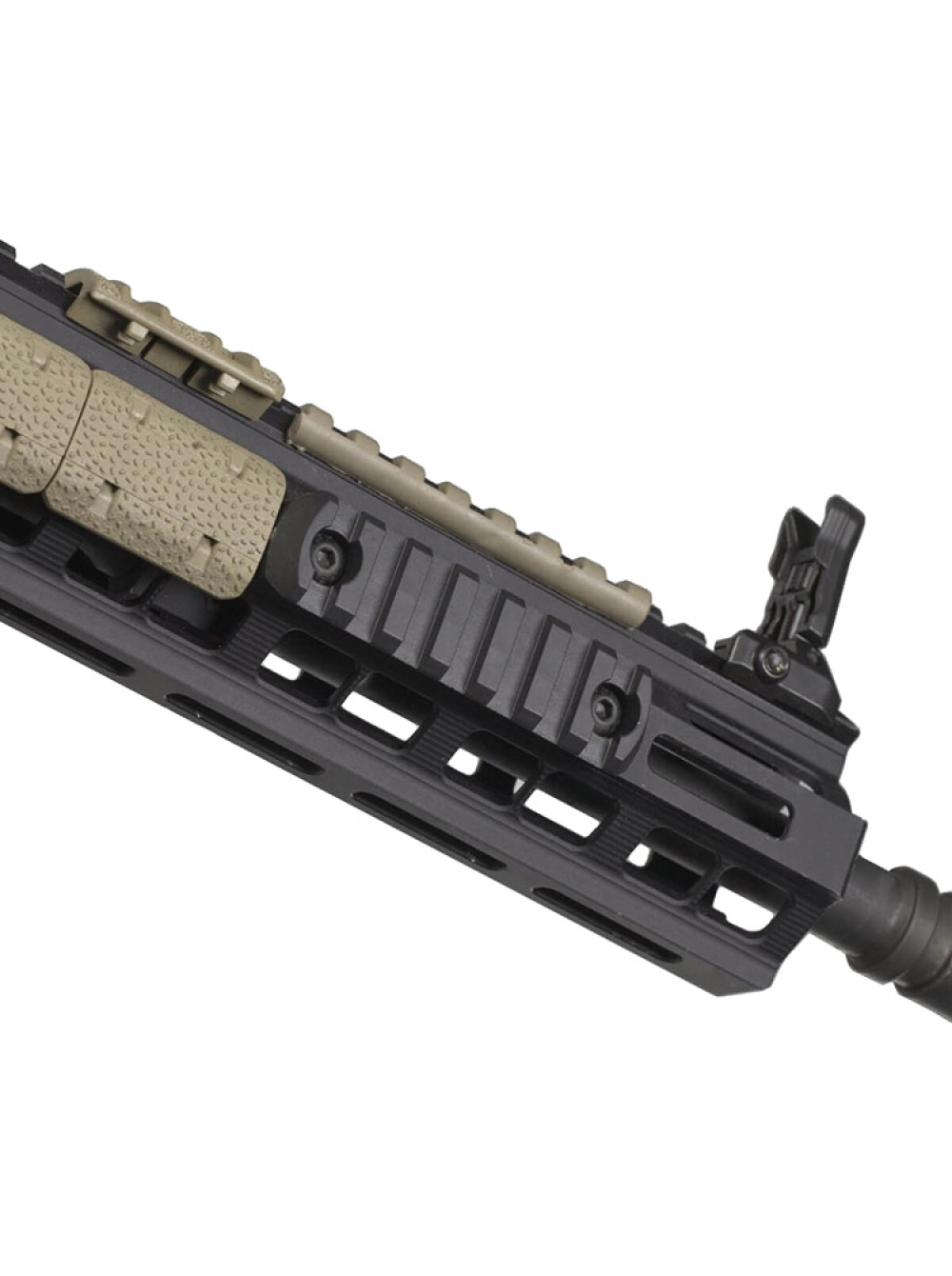 Планка Magpul MOE Polymer Rail на M-LOK на 7 слотов, Weaver/Picatinny